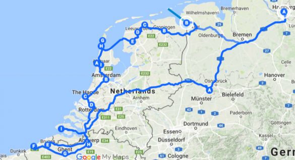 Mit Dem Bus Nach Holland Ans Meer